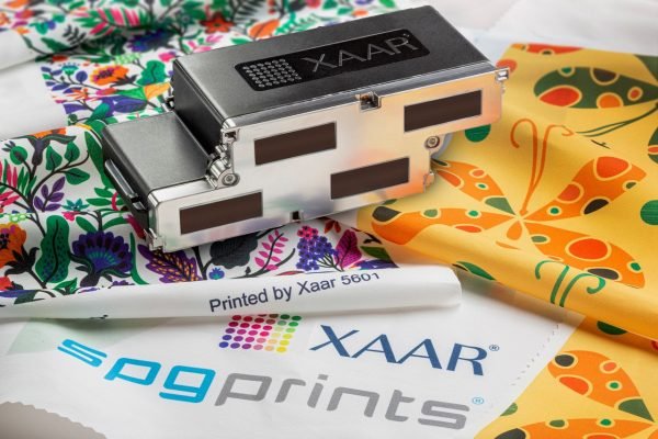 Live demonstration of the Xaar printhead at ITMA 2019 - Indian Printer ...