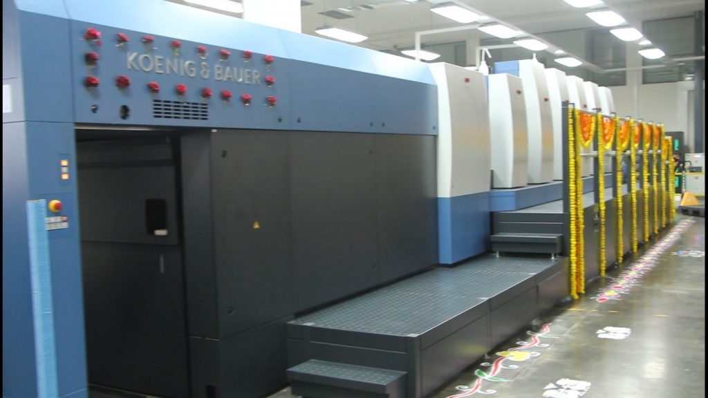 Parksons Cartamundi installs K&B 5-color coater UV press
