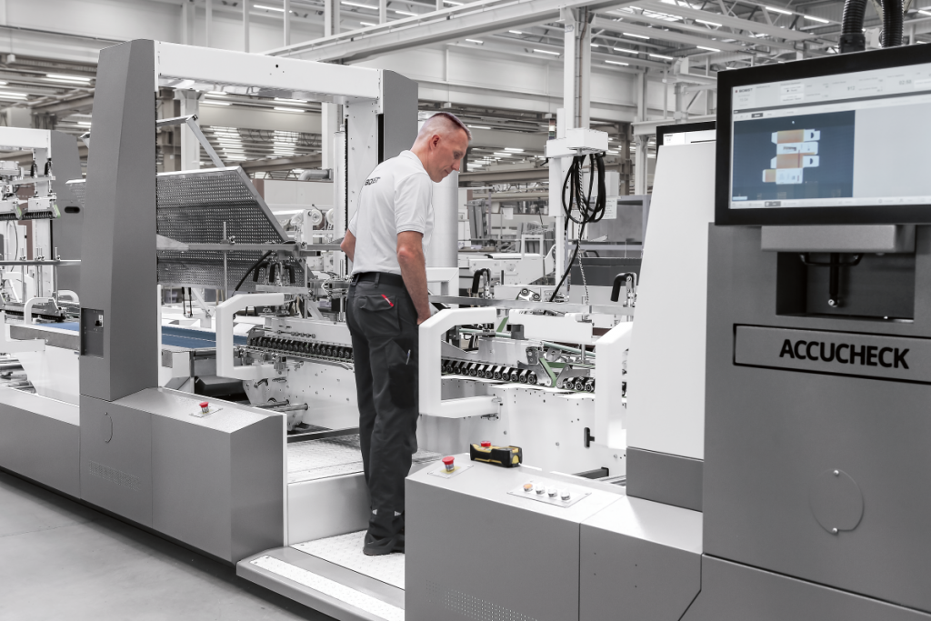 Bobst Masterfold 75/110 folder gluer gets a new look