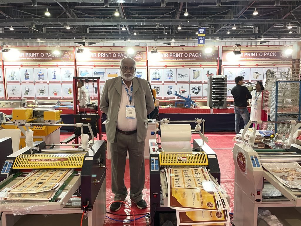Om Vir Print O Pack’s post-press machinery at PrintPack