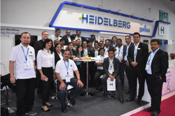 Heidelberg India shines at 15th PrintPack India