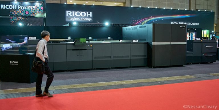 Ricoh shows off Pro Z75 at IGAS - Indian Printer & Publisher
