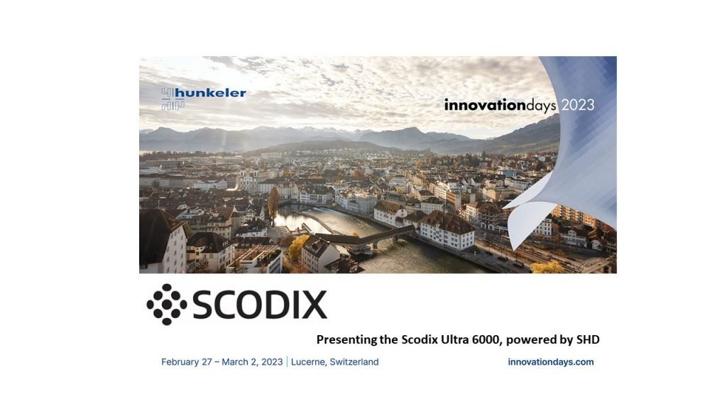 Scodix Ultra 6000 press to debut at Hunkeler