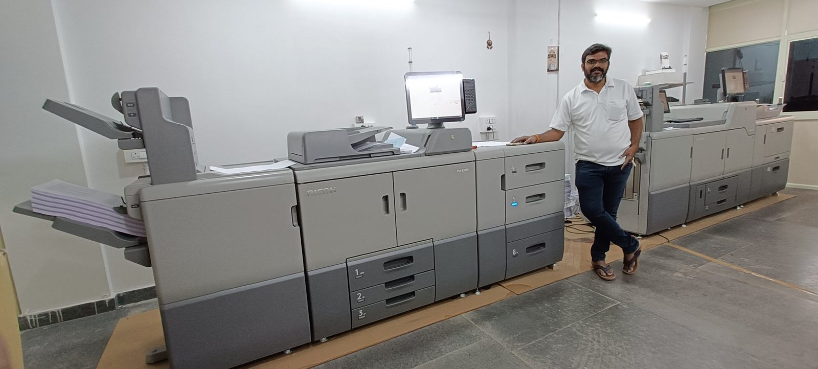 Ricoh digital presses cuts across geographies
