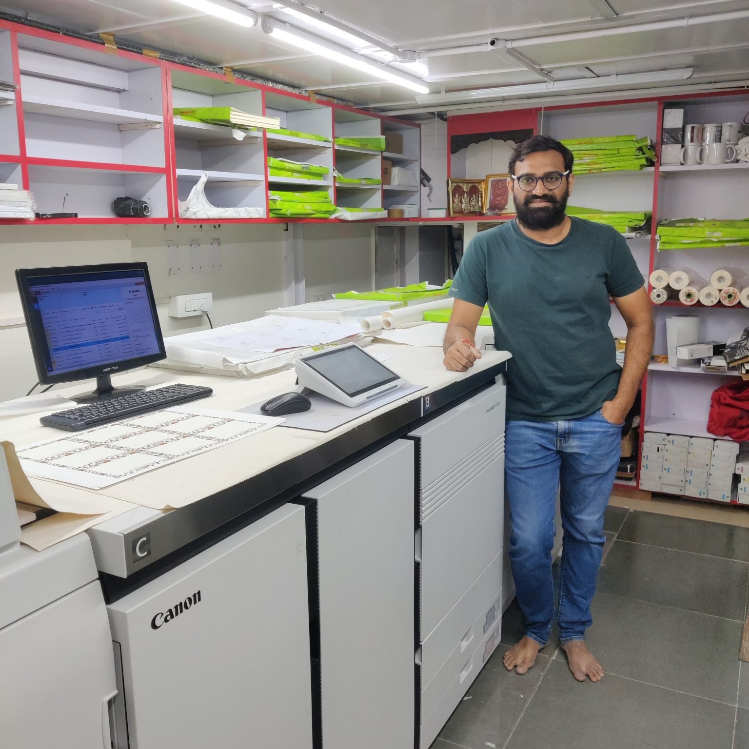 Print Point installs Canon imagePRESS V1000 production digital press