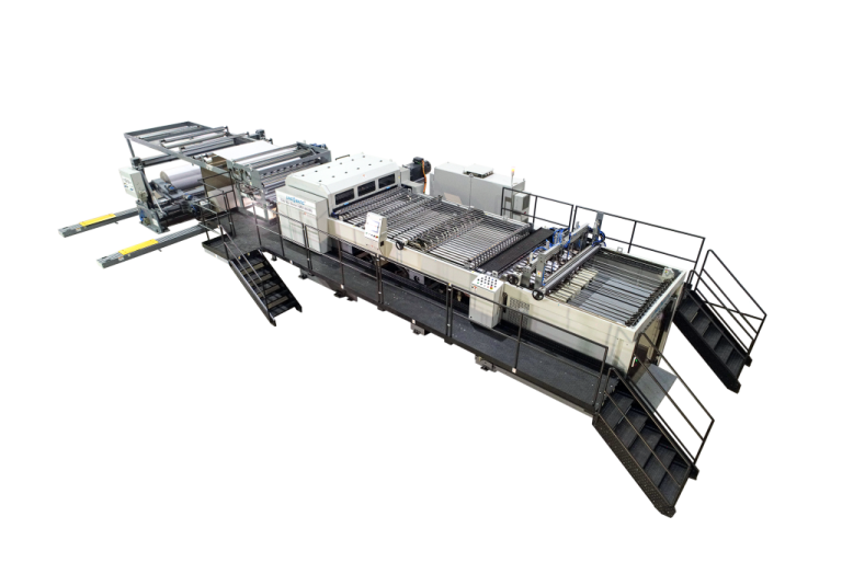 Line O Matic’s folio size sheeter at Paperex 2023