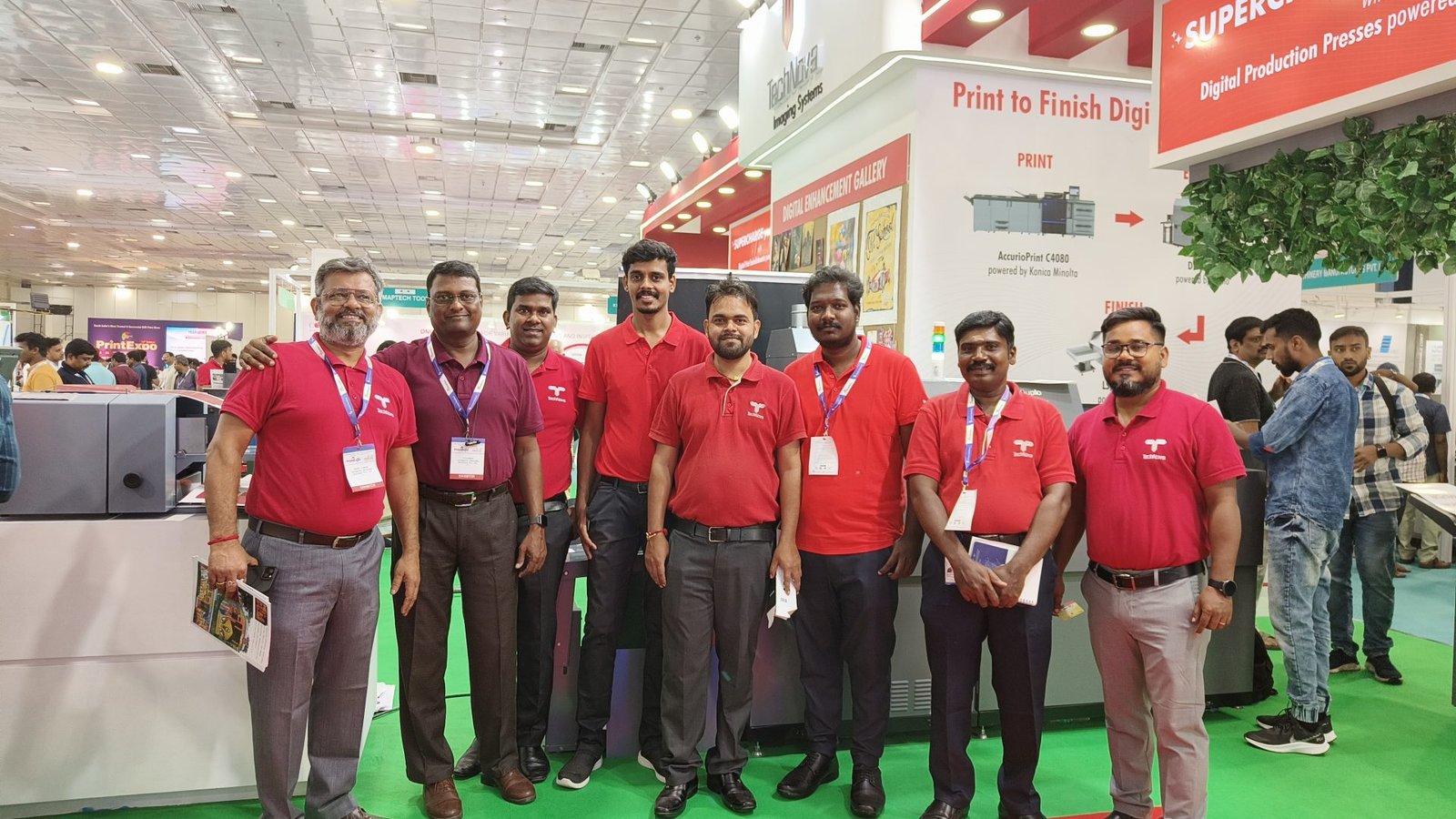 Technova’s solutions for diverse segments at Print Expo 2024