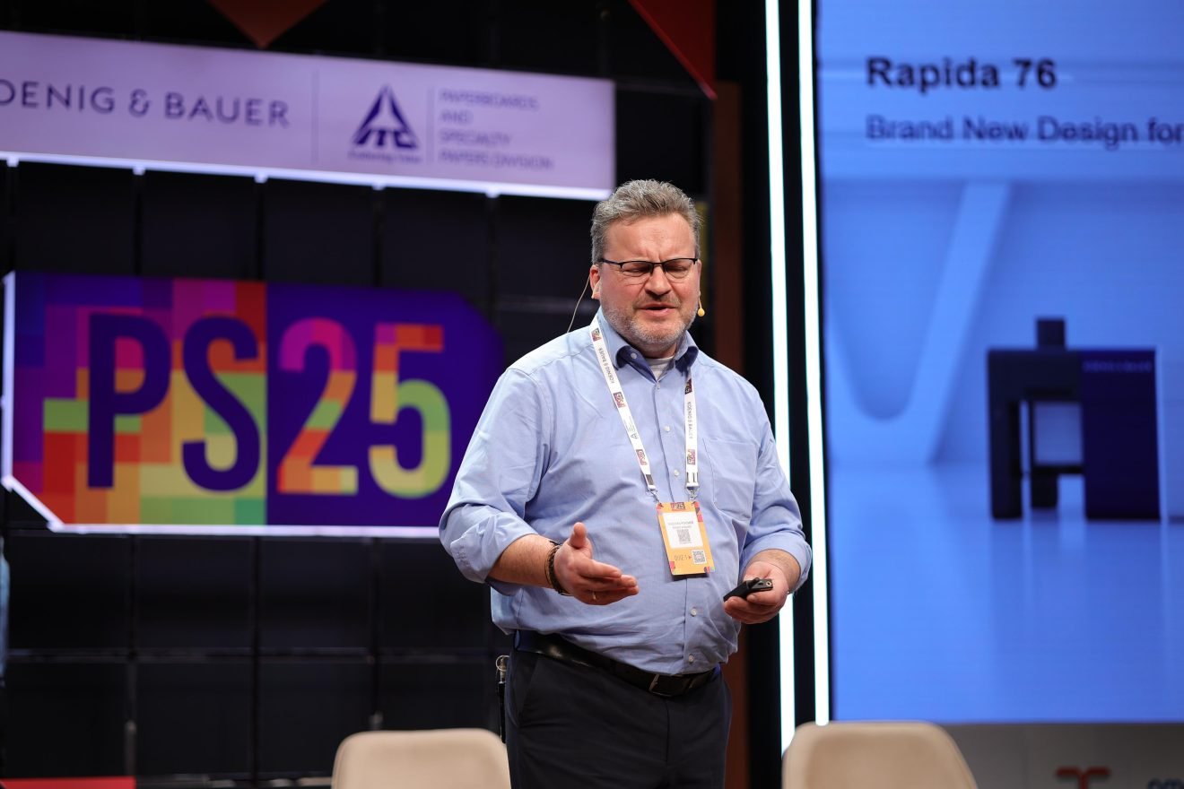 Koenig & Bauer’s Sascha Fisher at Print Summit 2025